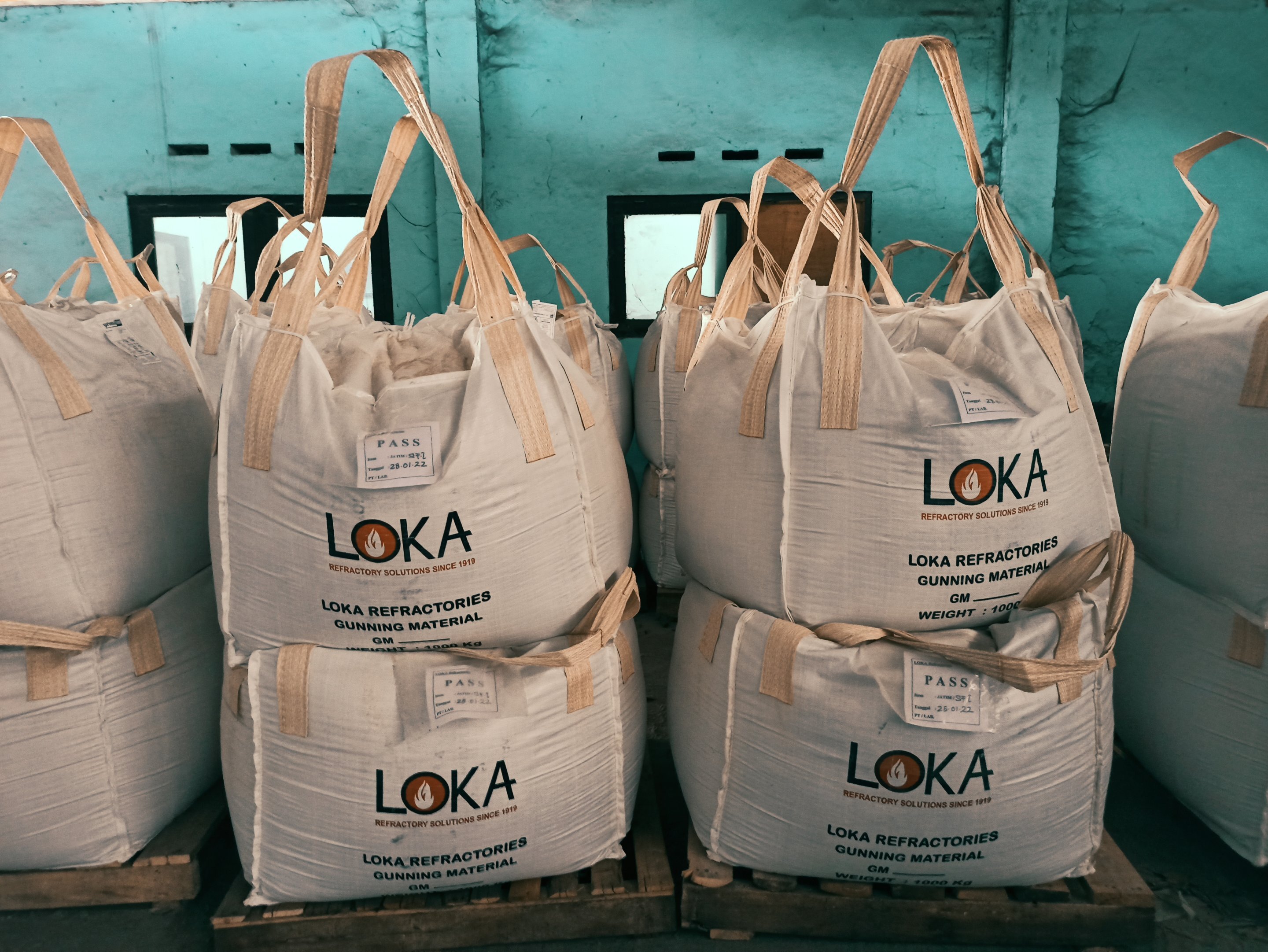 Semen Tahan Api Gunning Material dan Ramming Material | Unformed ...