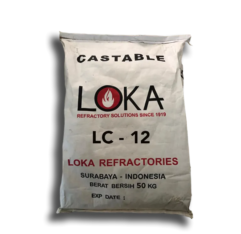 Semen Tahan Api Dense Castable | Unformed Refractory | Loka Refractories